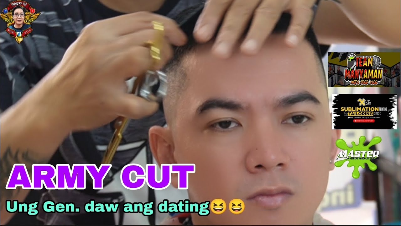 Pag aralan natin ang gupit na ARMY CUT. gupit pang General raw sabi ng ...