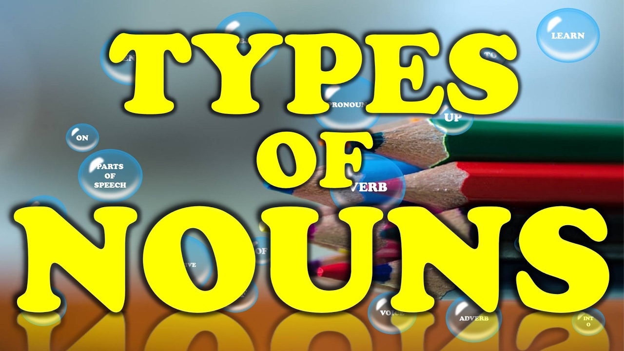 📔 Types of Nouns (English Grammar Lesson) | 📘 Learn English Grammar ...