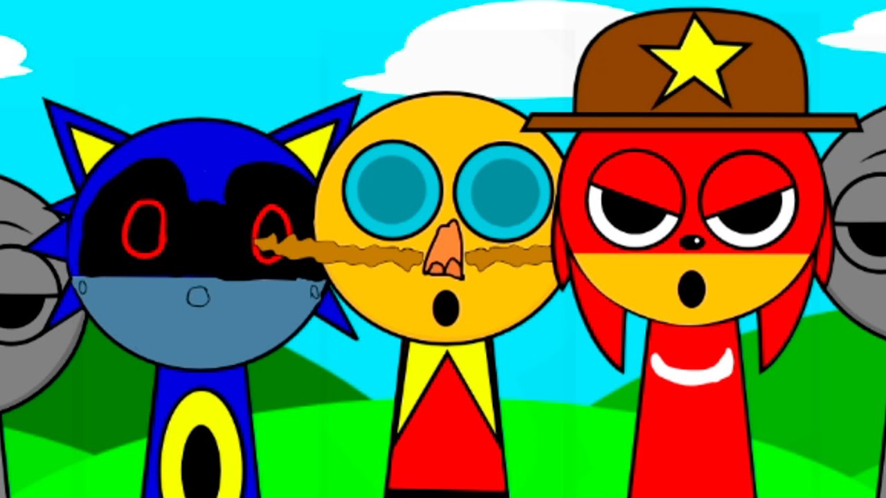 Sprunki Super SONIC - Horror and Normal Version - YouTube