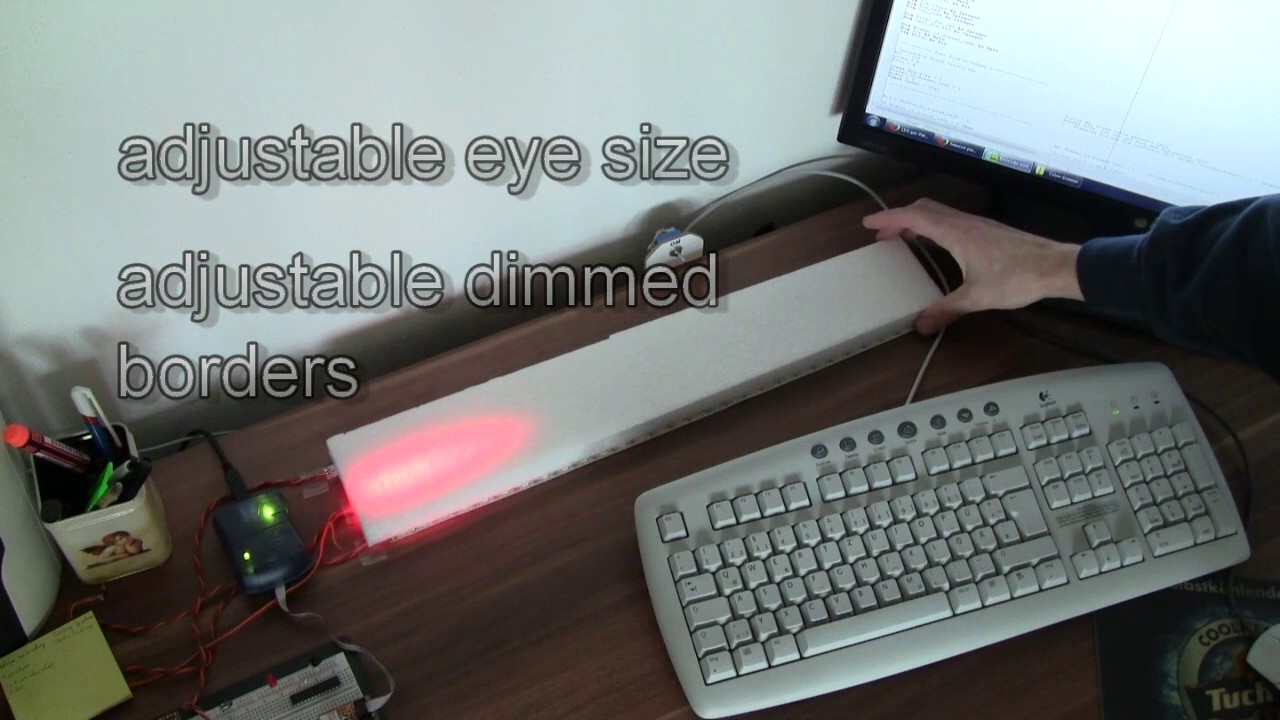 WS2812B Cylon Scanner Test - YouTube