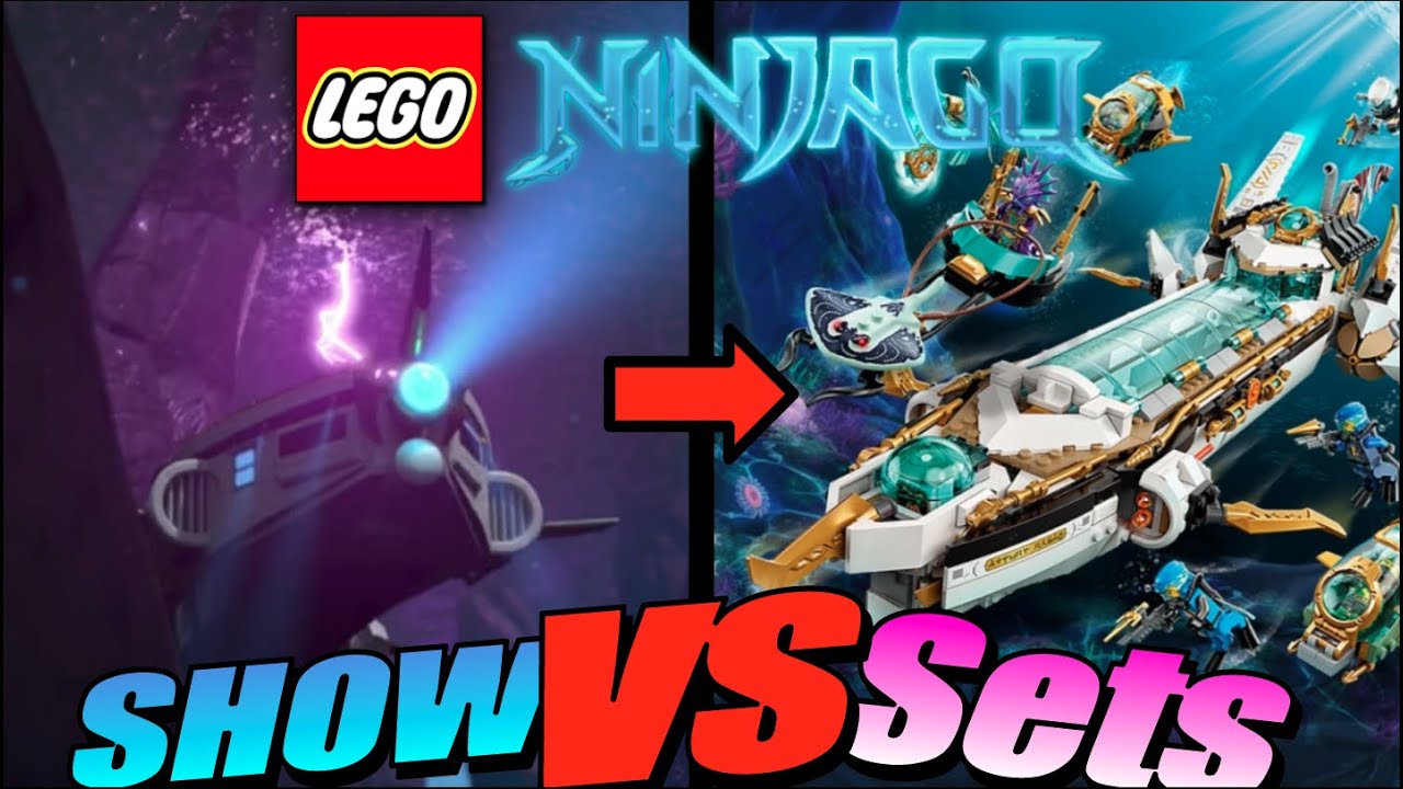 LEGO NINJAGO Seabound Sets VS Animated Show - YouTube