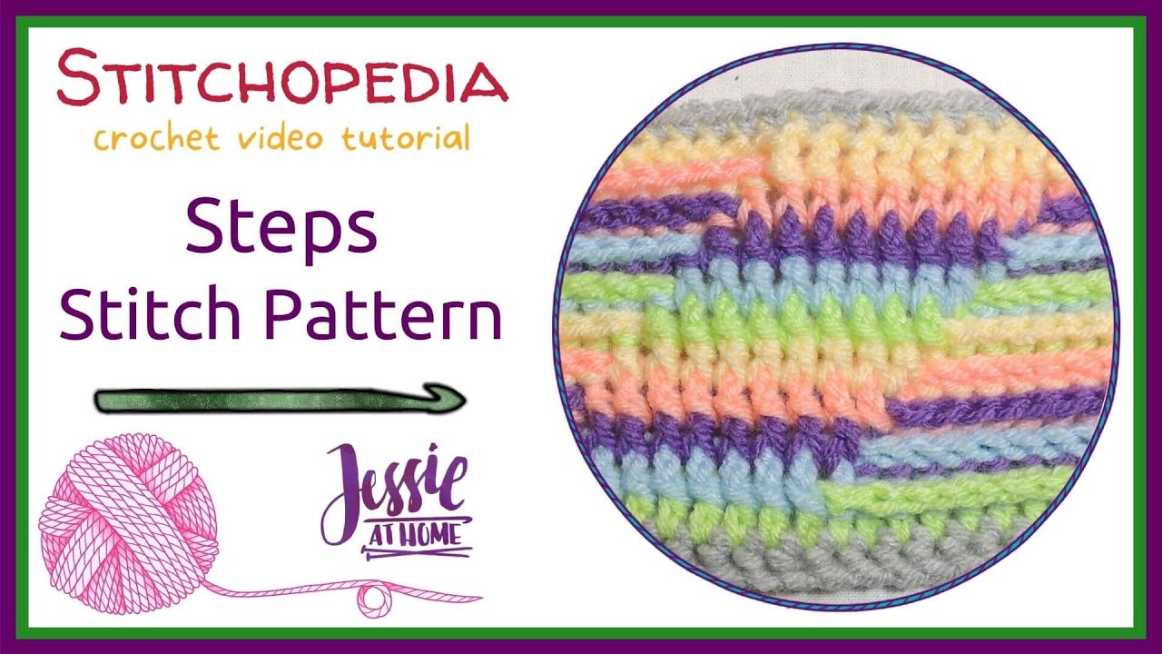 Step Up Your Crochet - Steps Stitch Tutorial - YouTube