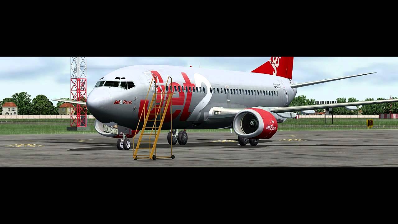 TSS Boeing 737 CFM56-3B HD preview - YouTube