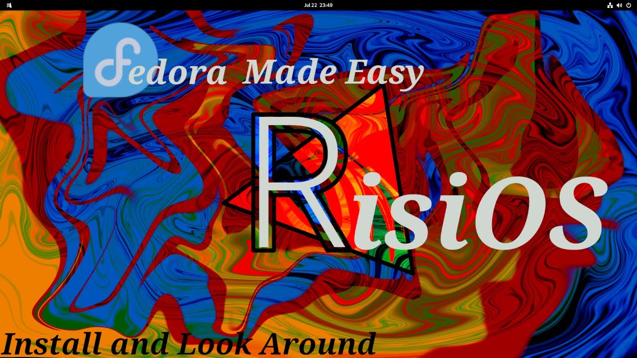 RisiOS Install and Look Around - YouTube