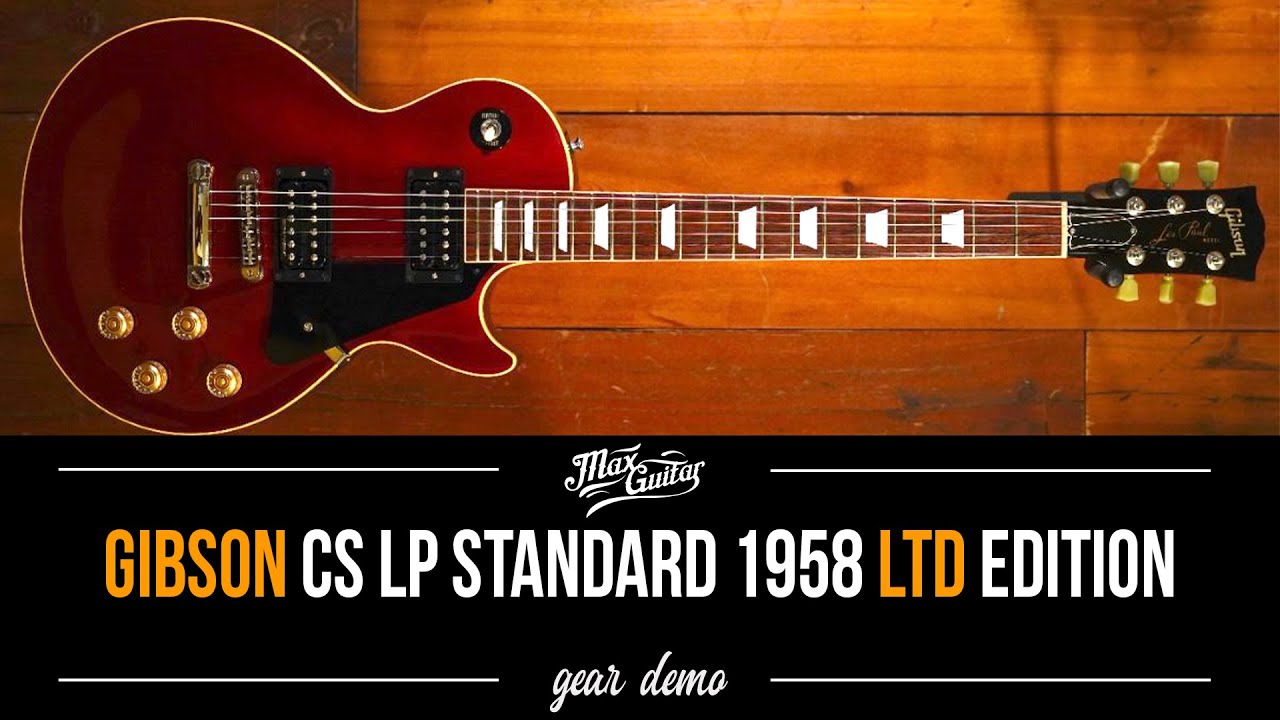 Gibson CS LP Standard 58 LTD Jimmy Page - Gear Demo - YouTube