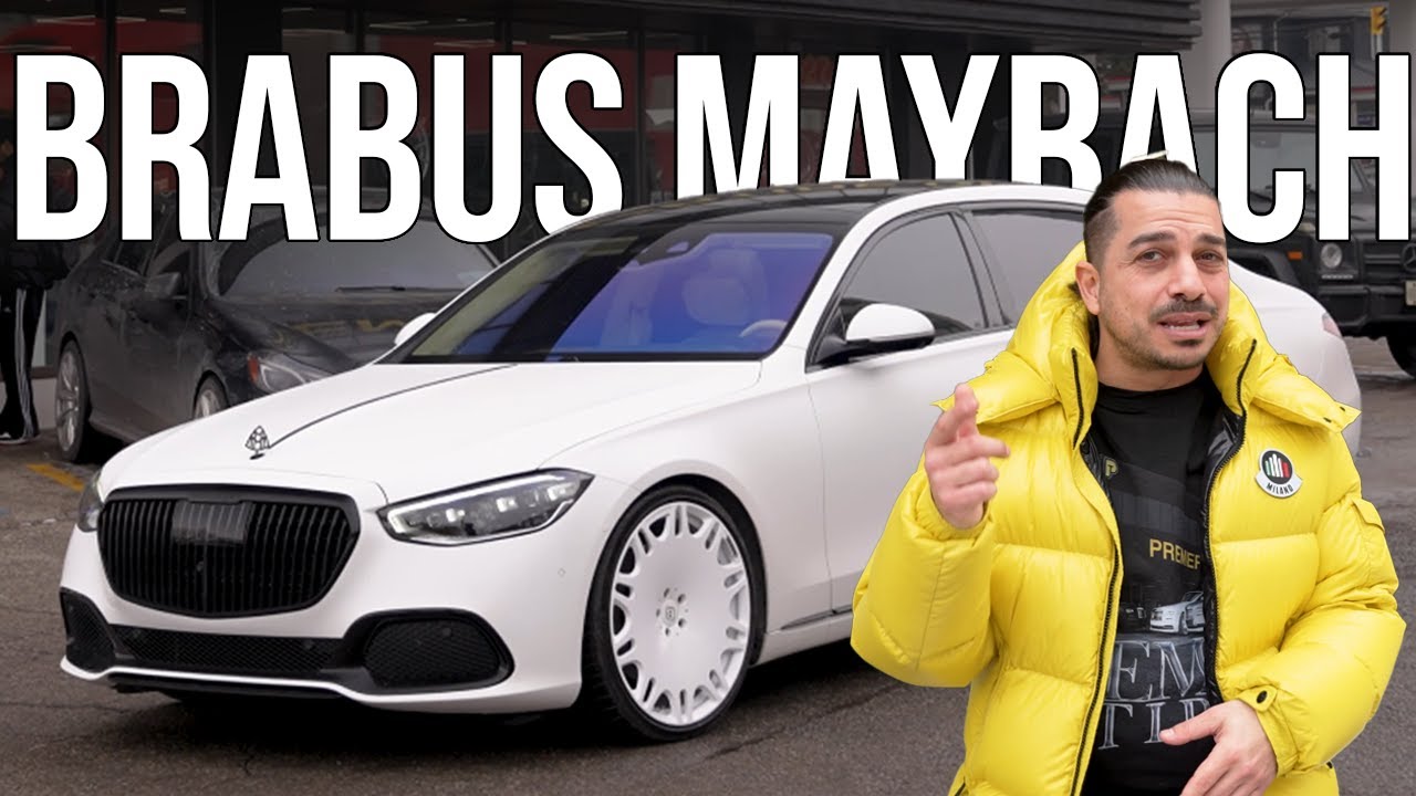 WHITEOUT BRABUS MAYBACH, C8 Z06 REVEAL & ESCALADE LOWERED ON 26s! - YouTube