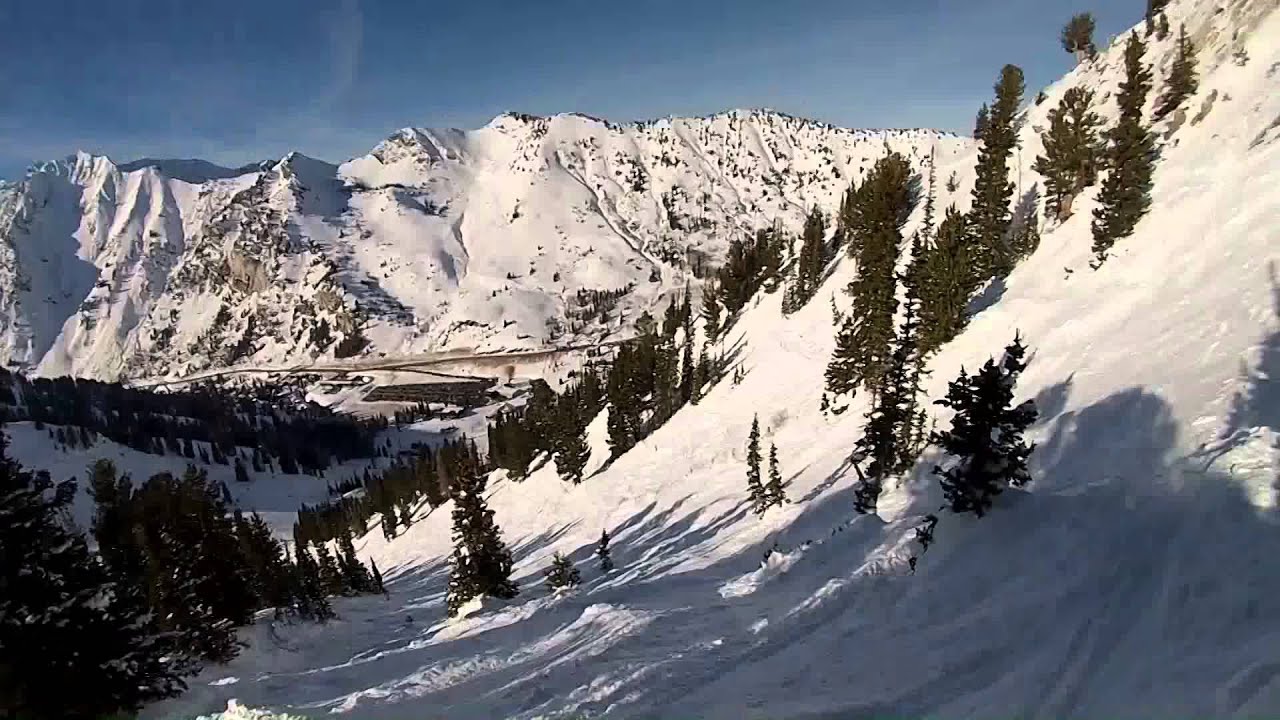 Alta's High Traverse to Lone Pine - YouTube