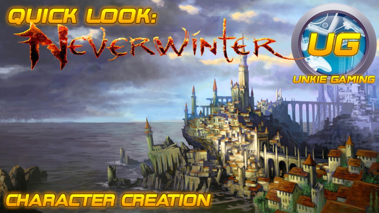 Quick Look: Neverwinter - Character Creation (Dungeons & Dragons MMO ...