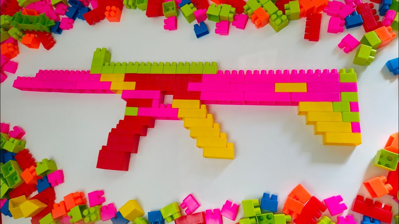 (TOY ASMR ) How to Make a Shooting Toy From Lego | SATISFYING BUILDING ...