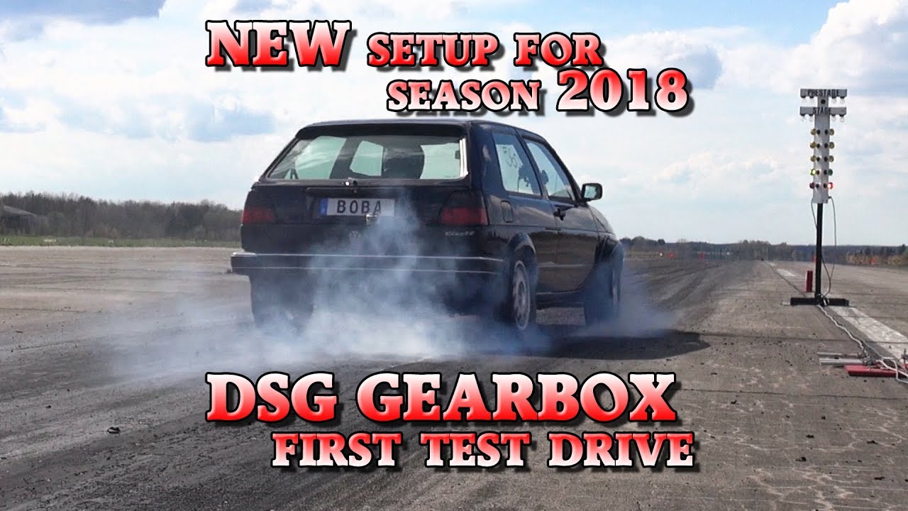 VW Golf Mk2 DSG 4Motion TTT Finsterwalde Mai 2018 First run - YouTube