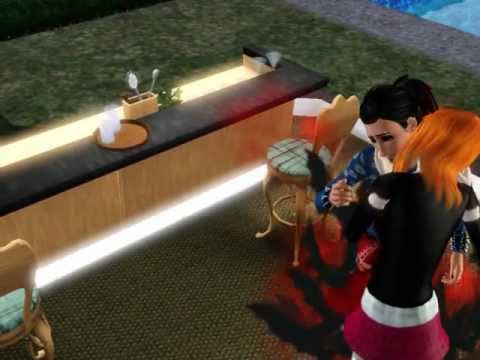 The Sims 3 Late Night Vampire Bite with David Bowie - YouTube