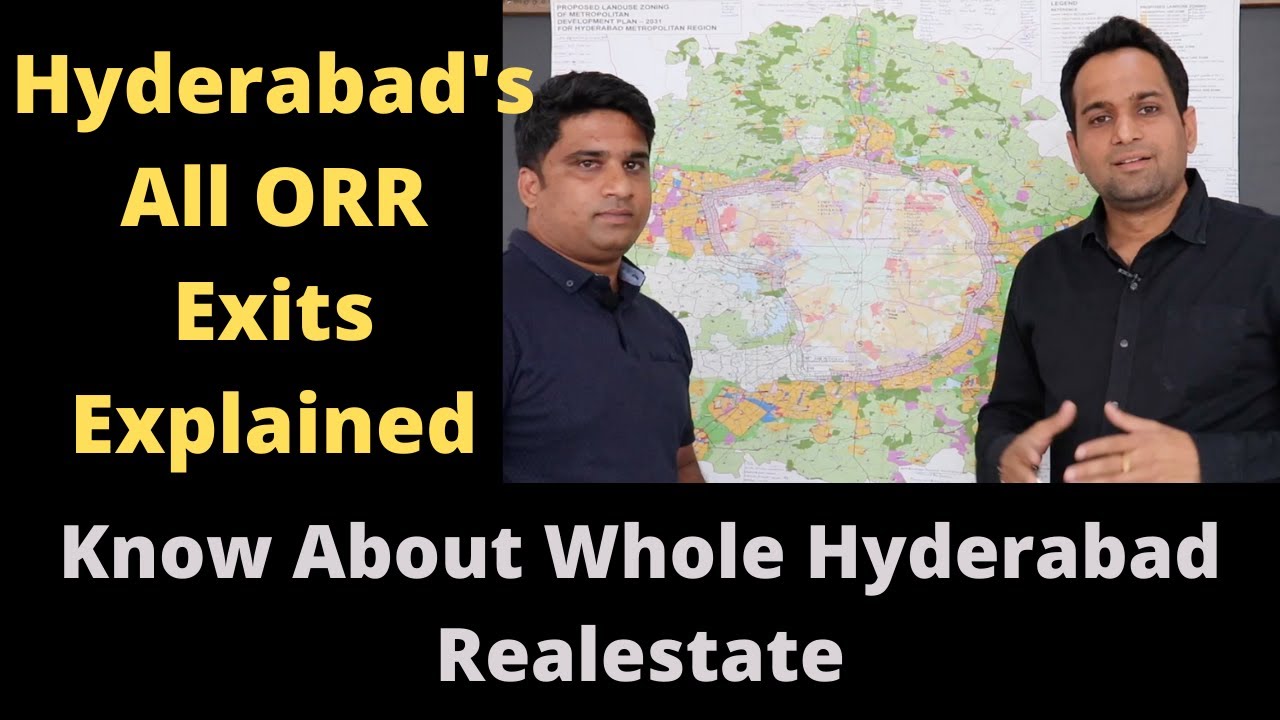 HMDA Master Plan- ORR Exits - West- South - East - North Hyderabad ...
