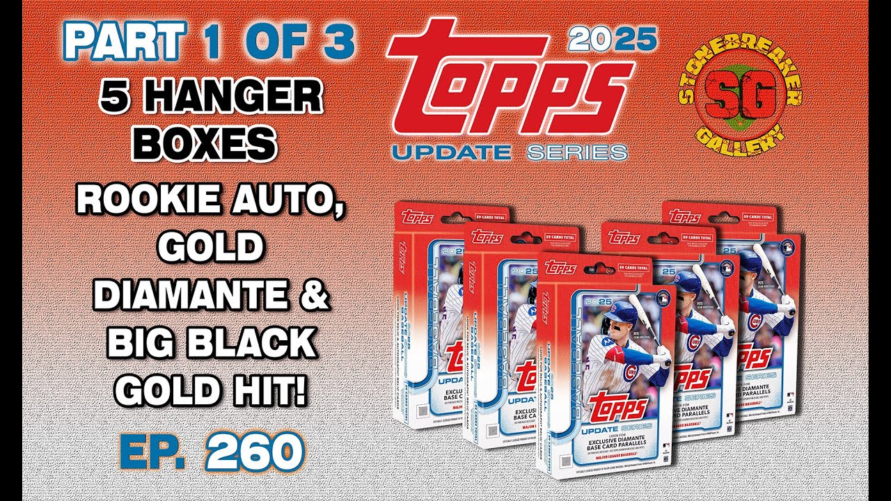 Part 1 of 3: The Last of My 2025 Topps Update Hangers (Monster Black ...