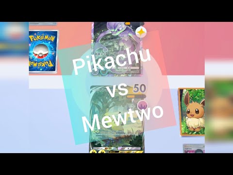 Pokemon TCG Pikachu EX vs Mewtwo EX: Epic Battle