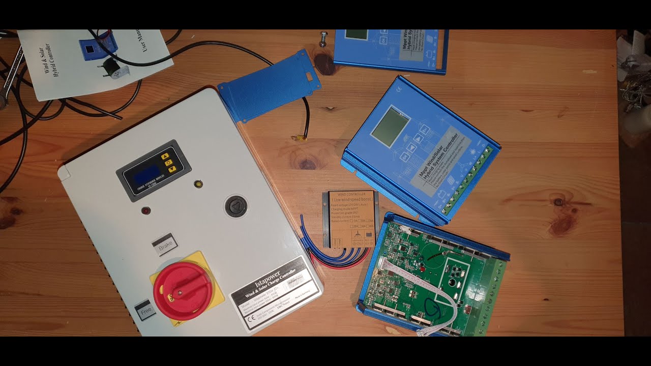Inside view and comparison of wind turbine and hydro charge controllers ...