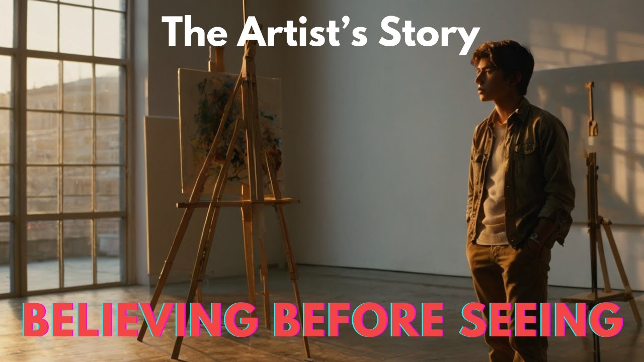 "BELIEVING BEFORE SEEING - The Artist's Story!" - YouTube