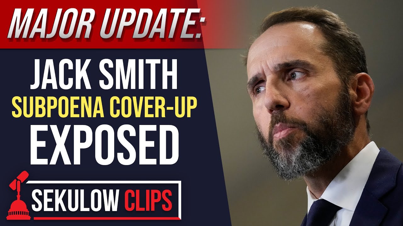 MAJOR UPDATE: Jack Smith Subpoena Cover-Up Exposed - YouTube