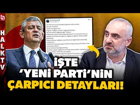 ''YENİ PARTİNİN ADI BELLİ!'' İsmail Saymaz Özgür Özel'in partisiyle ilgili çarpıcı detayları anlattı