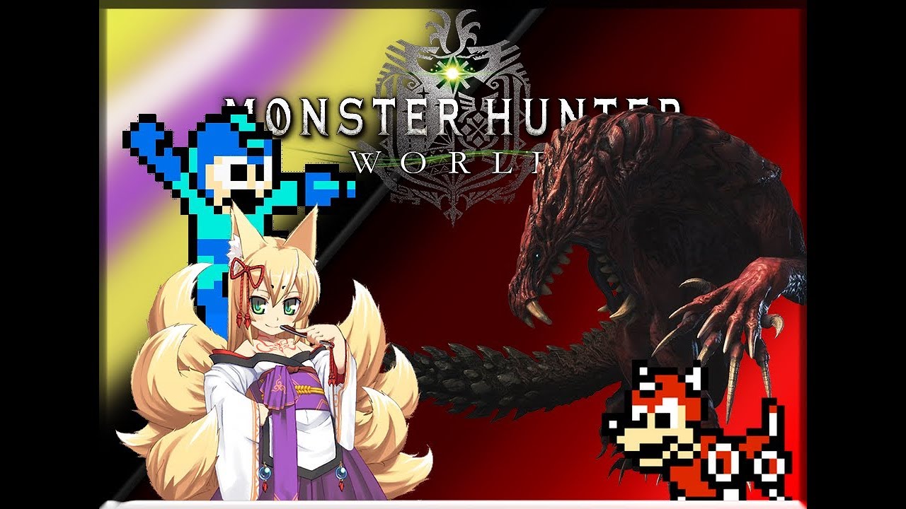 Monster Hunter: World - MEGA MAN!! - Mega Man event - YouTube