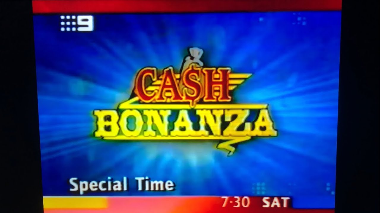 Cash Bonanza Channel Nine Promo 2001 SUPER RARE - YouTube