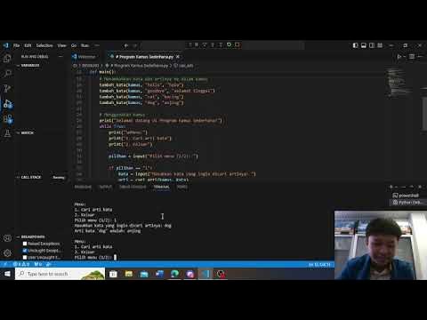 KAMUS SEDERHANA MENGGUKAN PROGRAM DIKTIONARY - YouTube