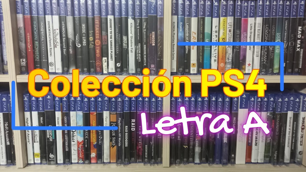 COLECCIÓN PS4 | Juegos con letra A (Parte 1) - YouTube