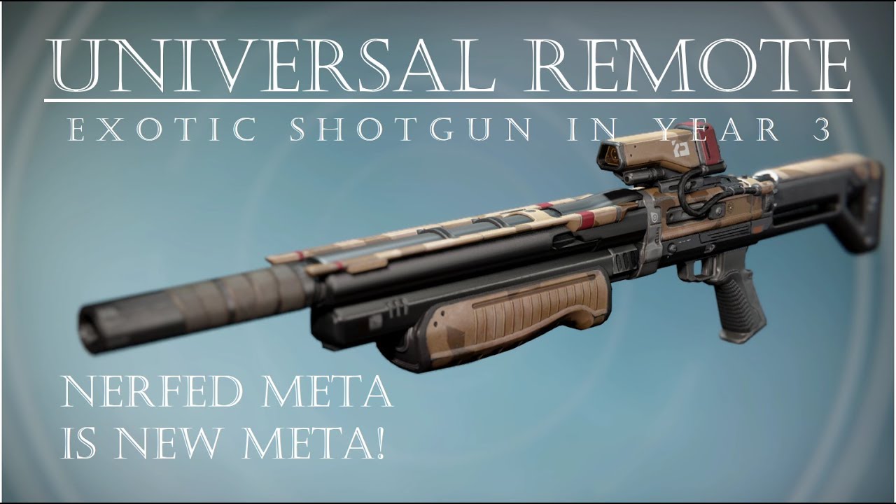 Destiny - Universal Remote - Shotgun/Melee in Iron Banner - Year 3 PVP ...