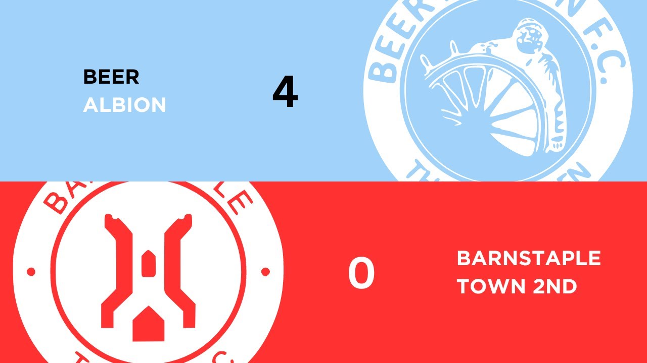 BAFC Highlights | BEER ALBION V BARNSTAPLE TOWN 2ND | 2023/24 - YouTube