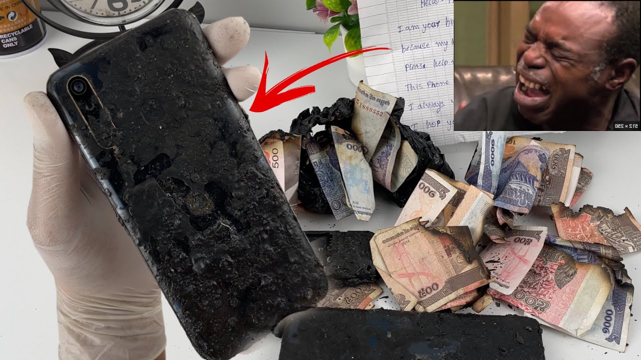 Sad day 😥Restore burned phone For big fan | Restoration Destroyed Phone ...