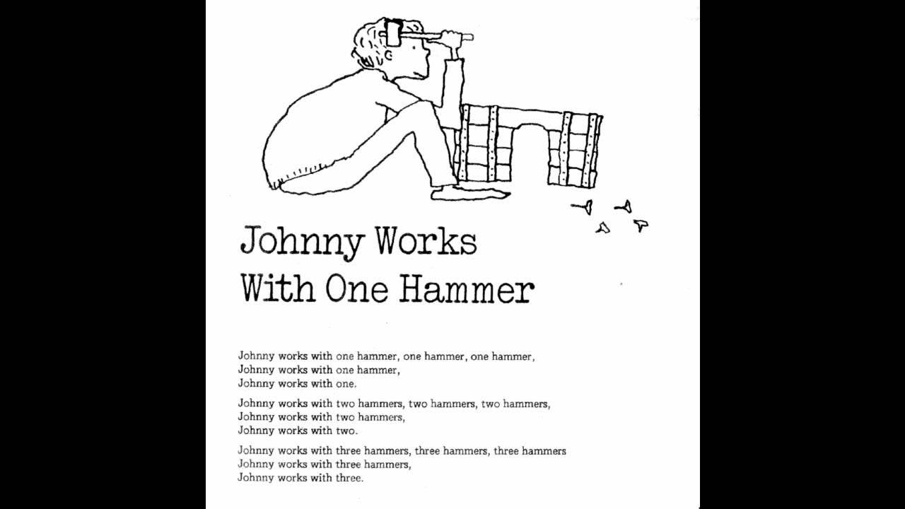English Counting Song - Johnny Works With One Hammer - YouTube
