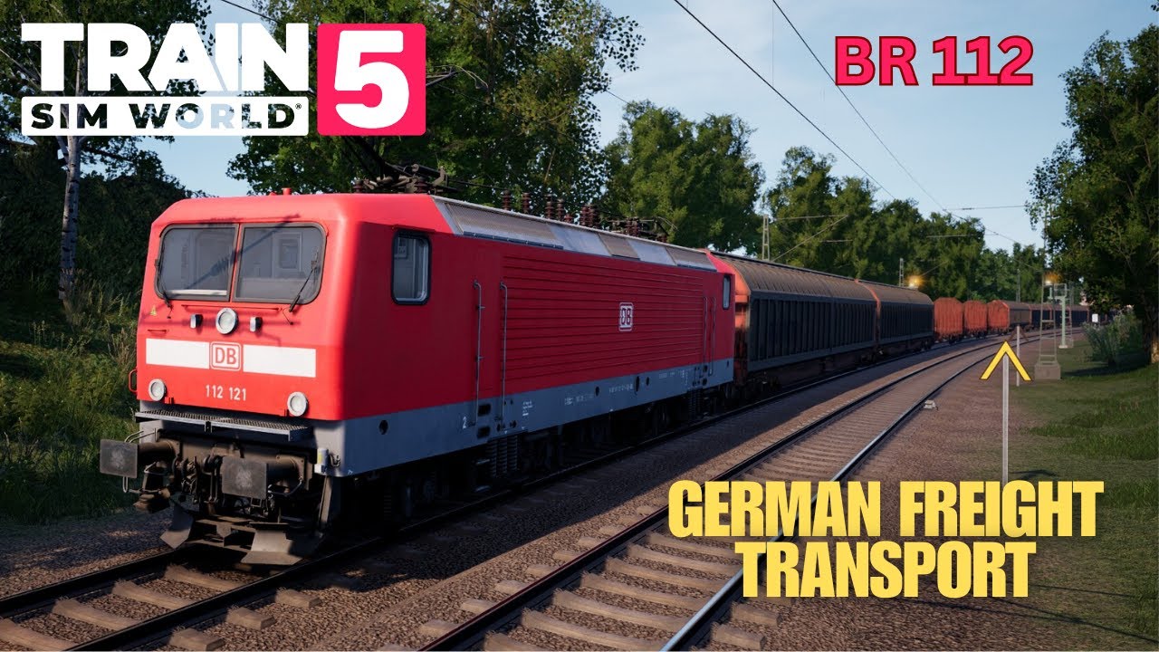Freight Transport on BR112 to Freiberg | Train Sim World 5 - YouTube
