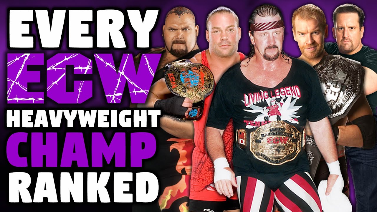 Every ECW World Champion Ranked From WORST To BEST - YouTube