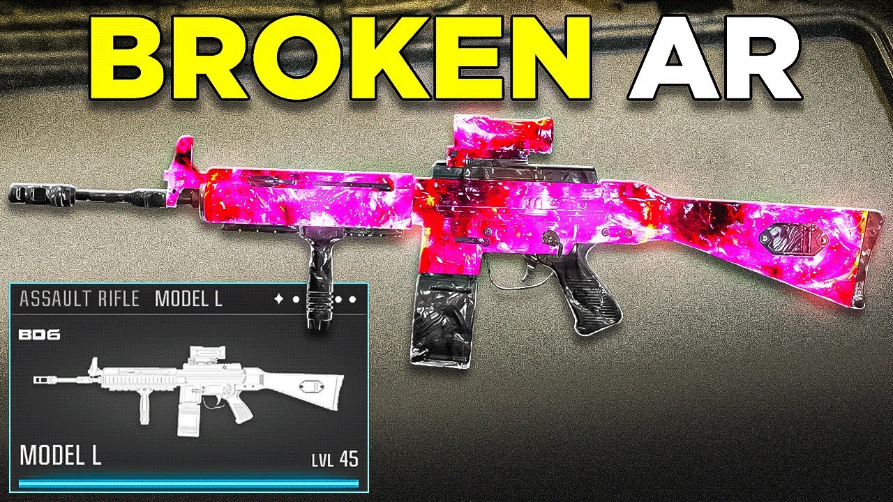new MODEL L is *BROKEN* in WARZONE! 😳 (Best MODEL L Class Setup) - BO6 ...