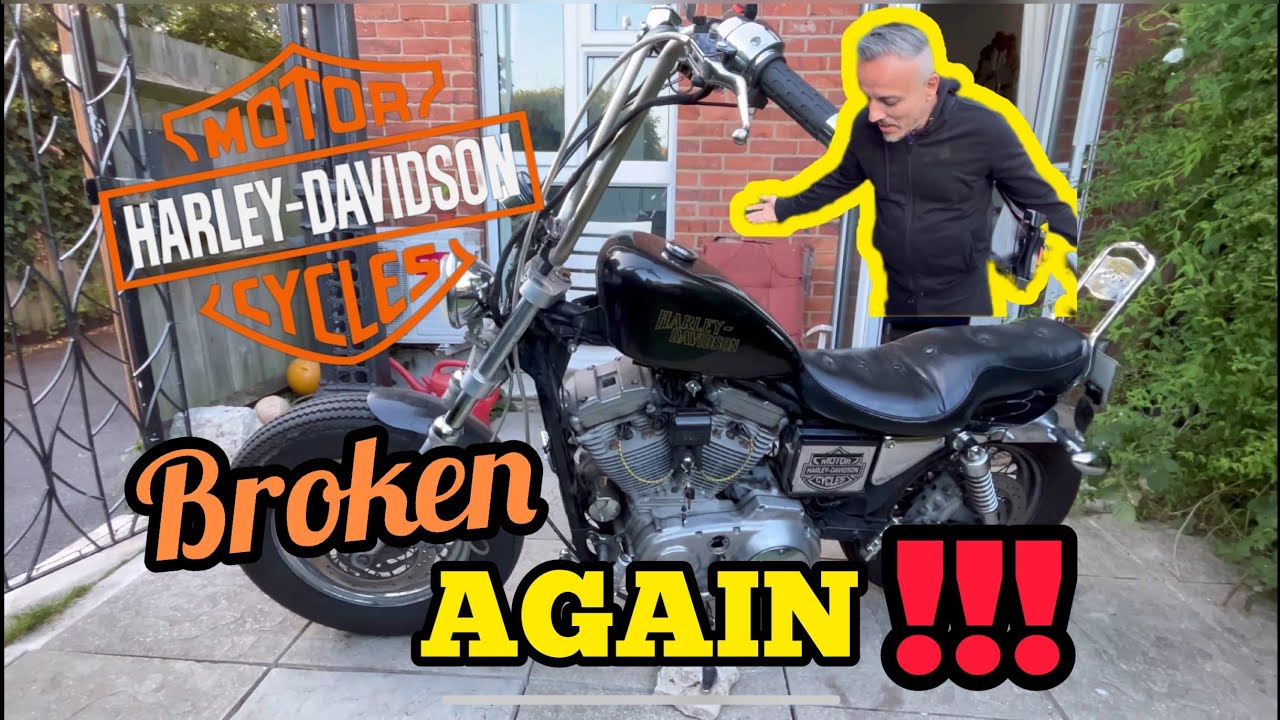 Harley Broken Again! 😤😭💔part 1 - YouTube