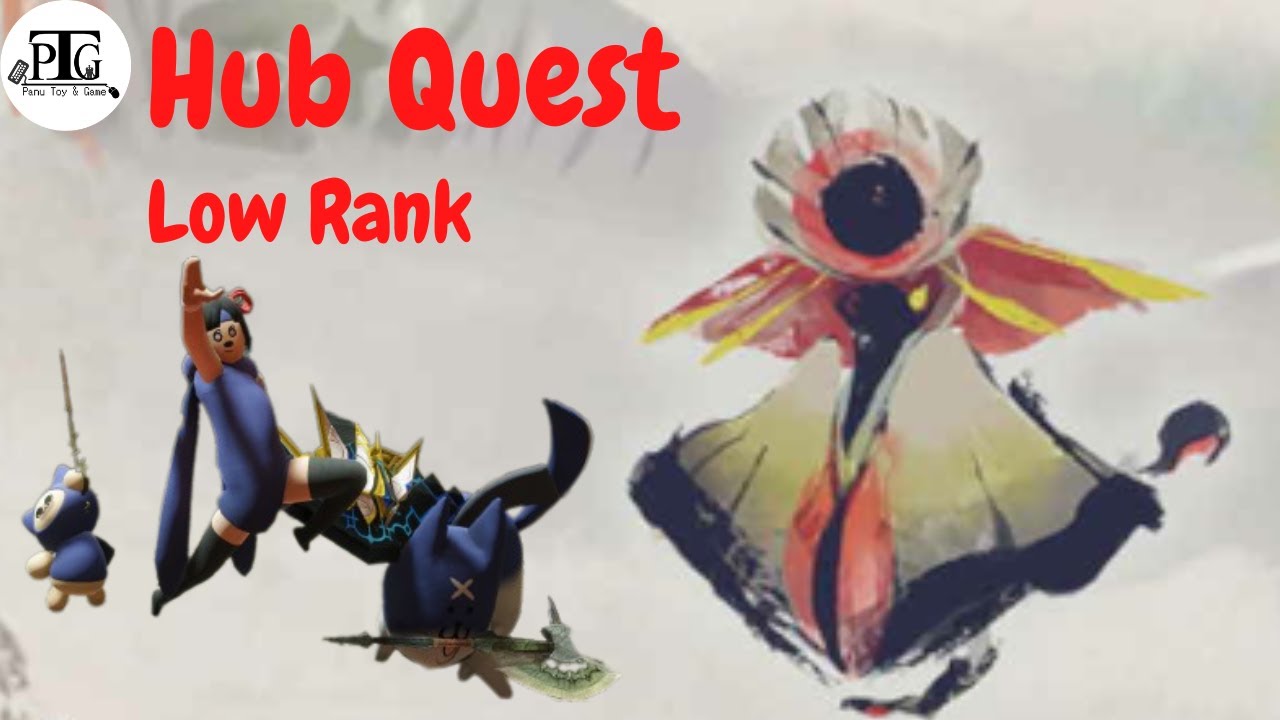 [Monster Hunter Rise] Hub Quest: Low Rank Aknosom - YouTube