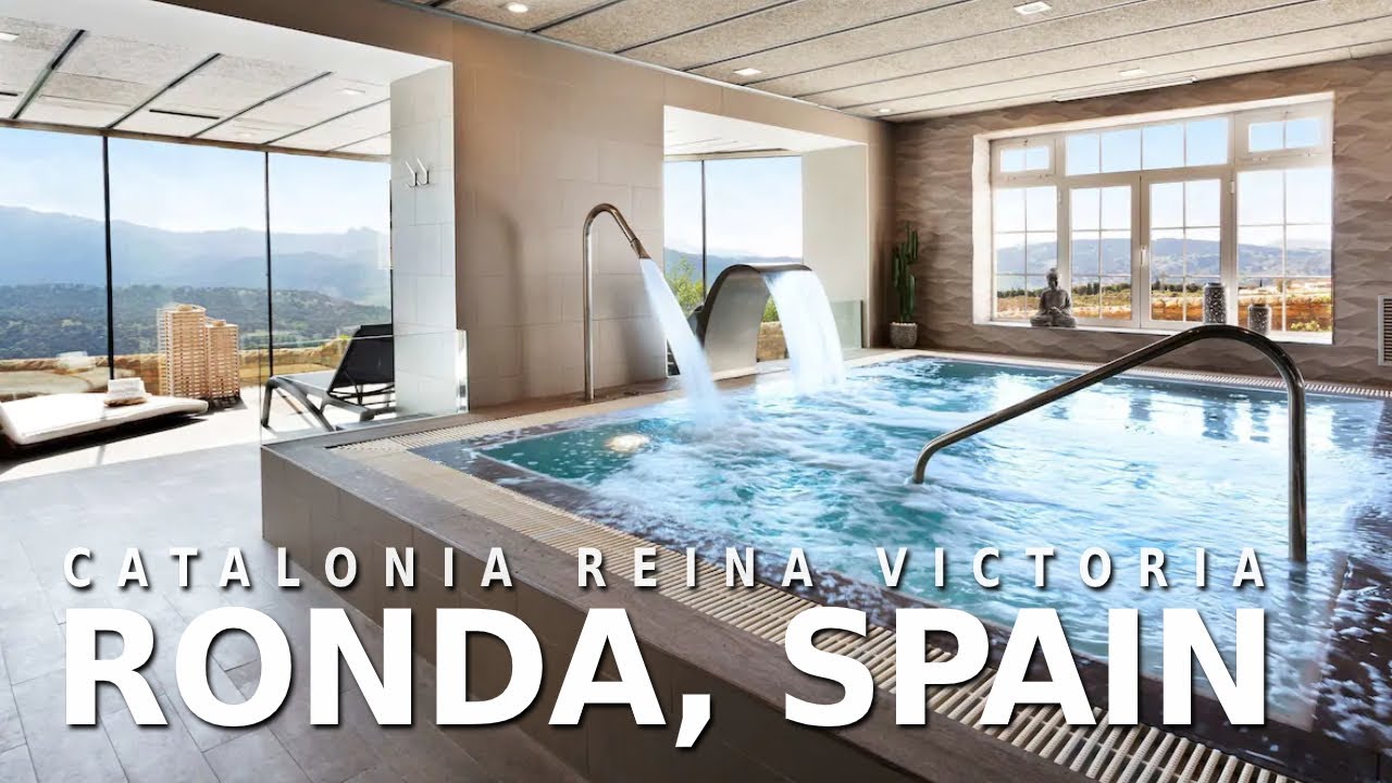 The Best Hotel in Ronda Spain | Catalonia Reina Victoria Tour - YouTube