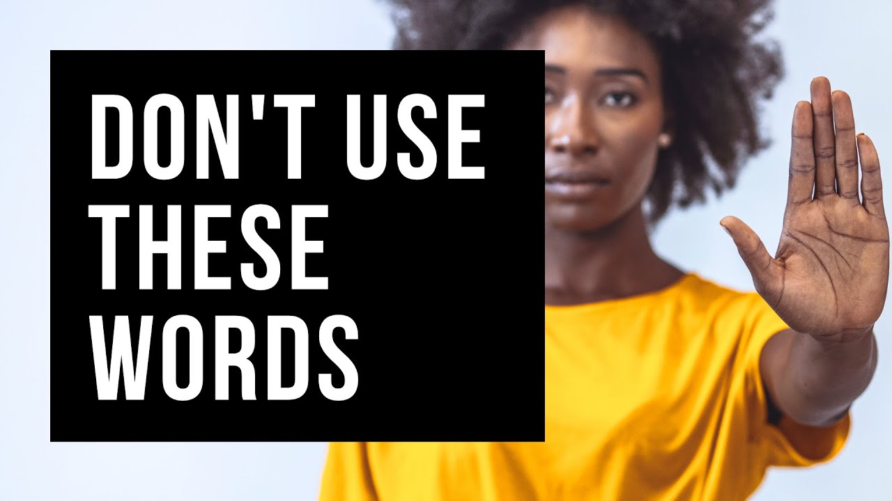 Avoid these Words! Phrases that Block Manifesting & Law of Attraction ...