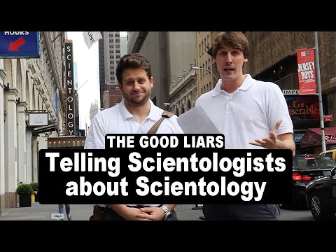 Telling Real Scientologists About Scientology's Xenu Story - YouTube