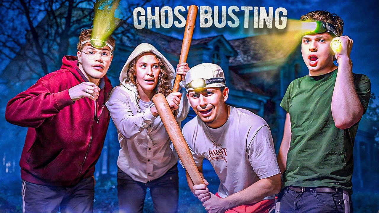 GHOST BUSTING @ 3AM - ABANDONED BUILDING - YouTube