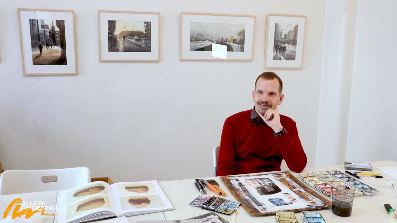 Johan Ramberg 1 Vad var det som gjorde att du blev konstnär? - YouTube