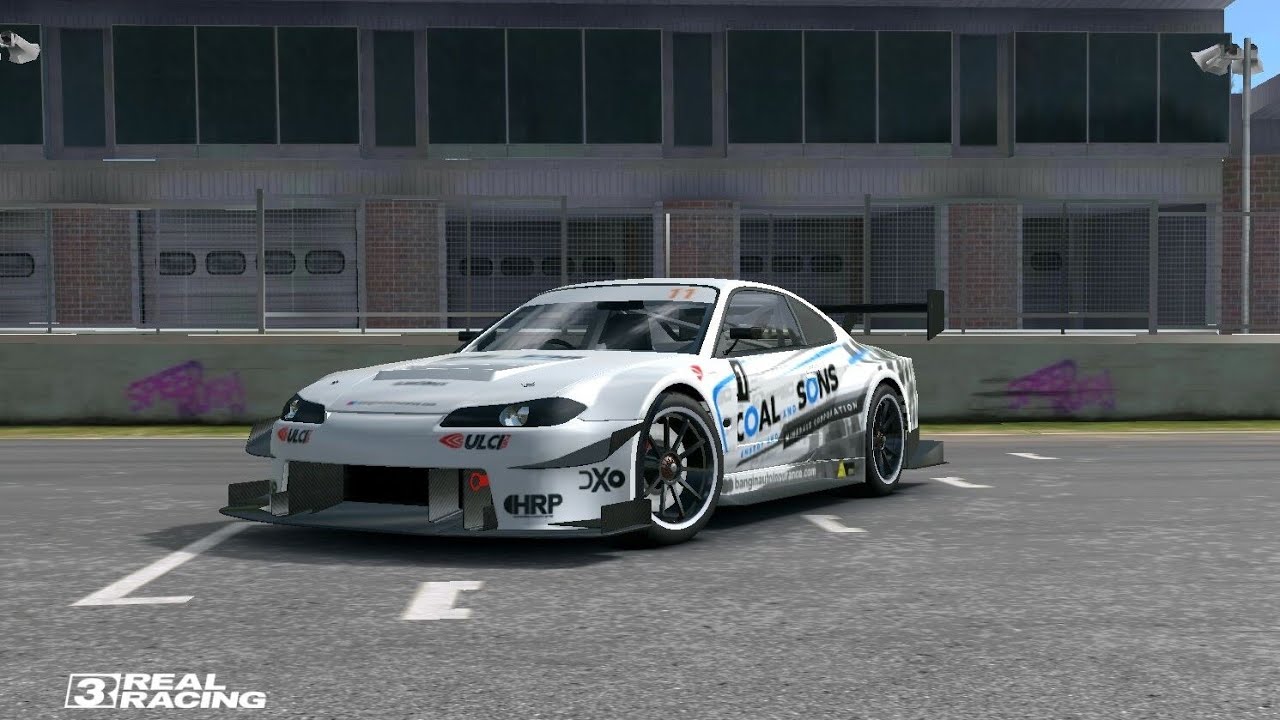 Brands Hatch Time Trial, Nissan Silvia S15. Real Racing 3 😎... - YouTube