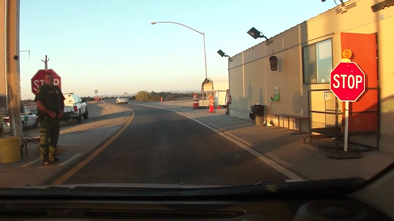 Stone Cabin, Arizona - U.S. Border Patrol Checkpoint, 2 November 2012 ...