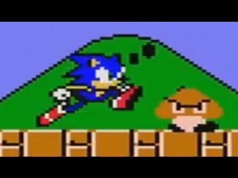 Sonic in Super Mario Bros (Sonic Boll) - YouTube