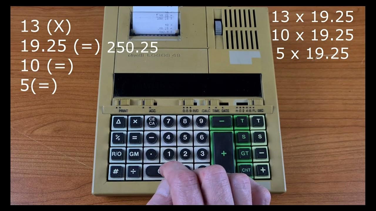 How to use the different buttons on electronic calculators Part 2 ...