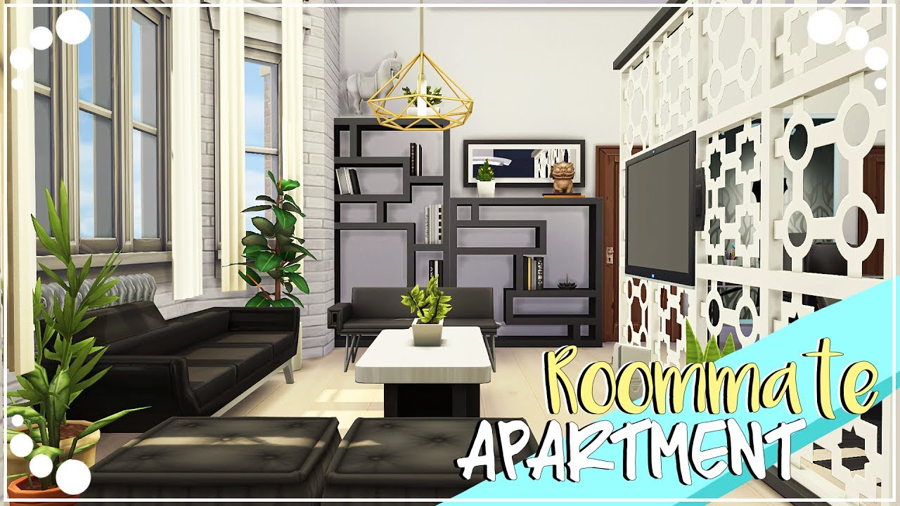 THE SIMS 4 | Speed Build | Roommate Apartment - YouTube
