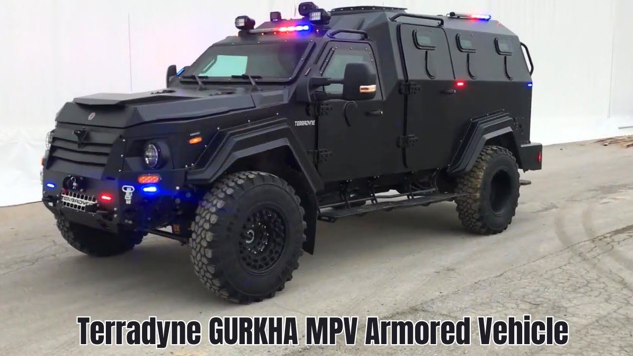 4x4 | 330 Hp | Maximum Speed 130 Km/h | Terradyne GURKHA MPV Armored Vehicles - YouTube