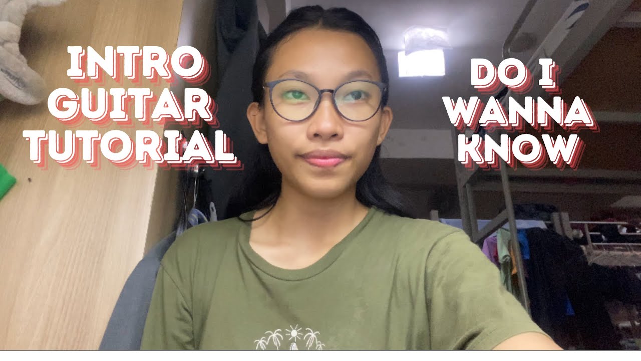Guitar tutorial intro Do I wanna Know - YouTube