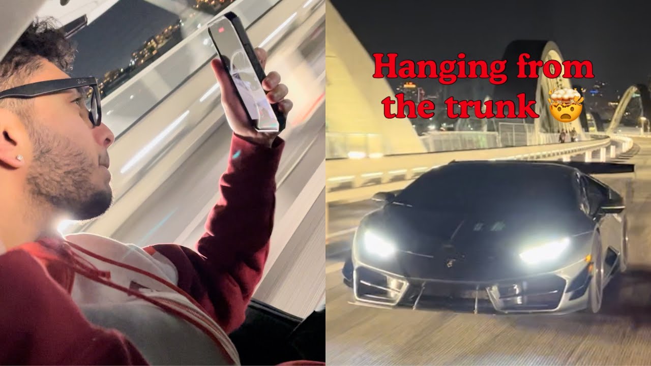 I ALMOST FELL OUT TAKING VIDEOS OF THIS CAR - YouTube