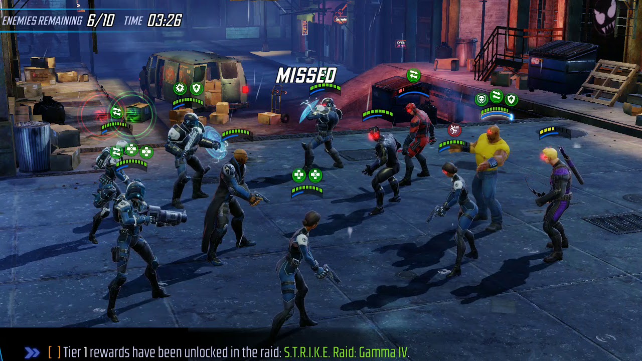 Marvel Strike Force (MSF) S.T.R.I.K.E. Raid: Gamma IV (G4) G10 Mission ...