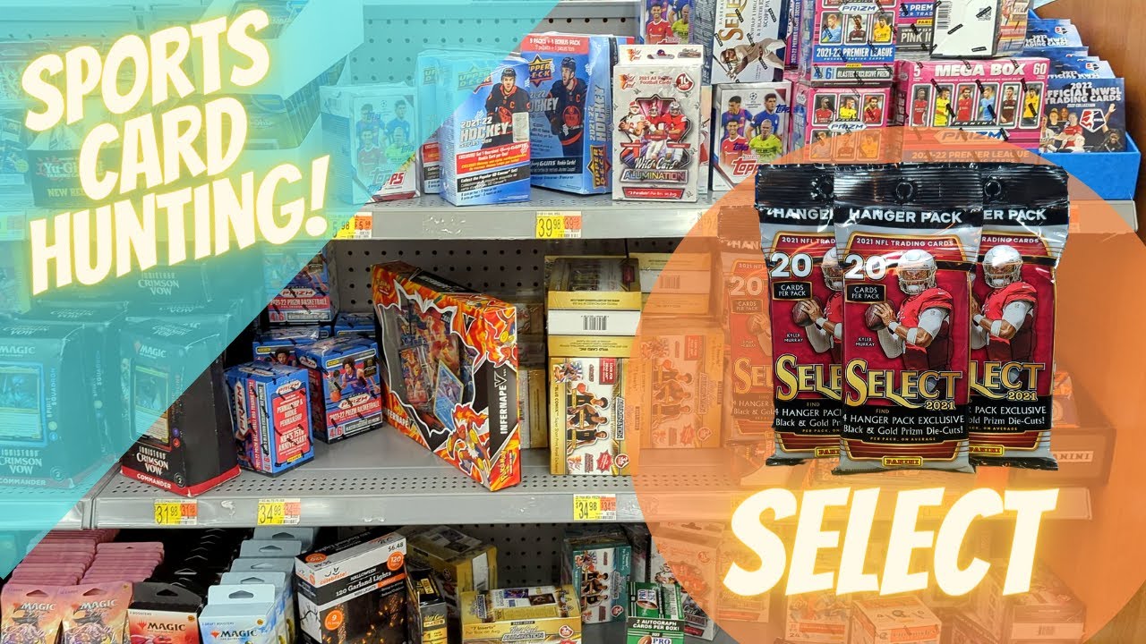Select Hanger for the First Time!! Some Sports Card Hunting at Walmart ...